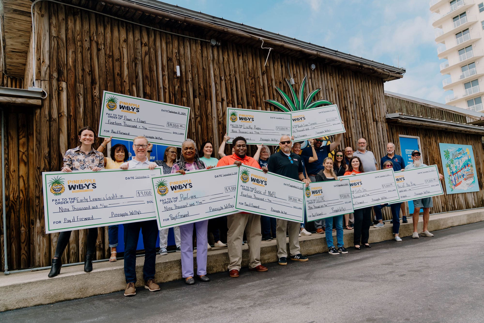 Pay It Forward 2024 Results | Pineapple Willy's